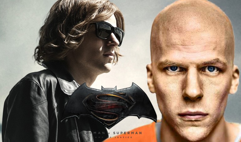 Long-Haired LEX LUTHOR Transforming to Bald Involves Eisenbergâ€™s ...