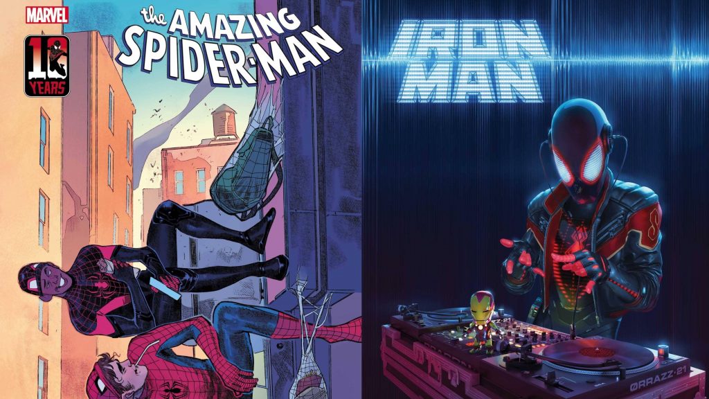 Miles Morales 10th Anniversary Comic Covers Revealed by Marvel